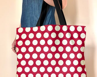 Red Polka Dot Bag | Etsy