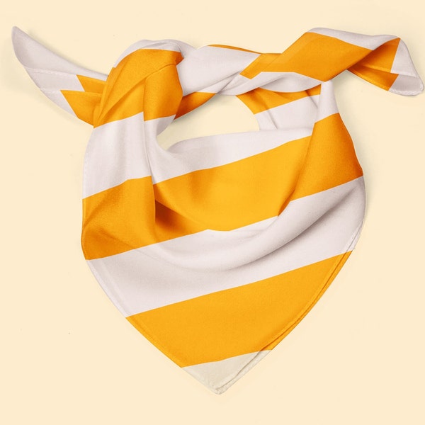 Yellow Silk Scarf - Etsy