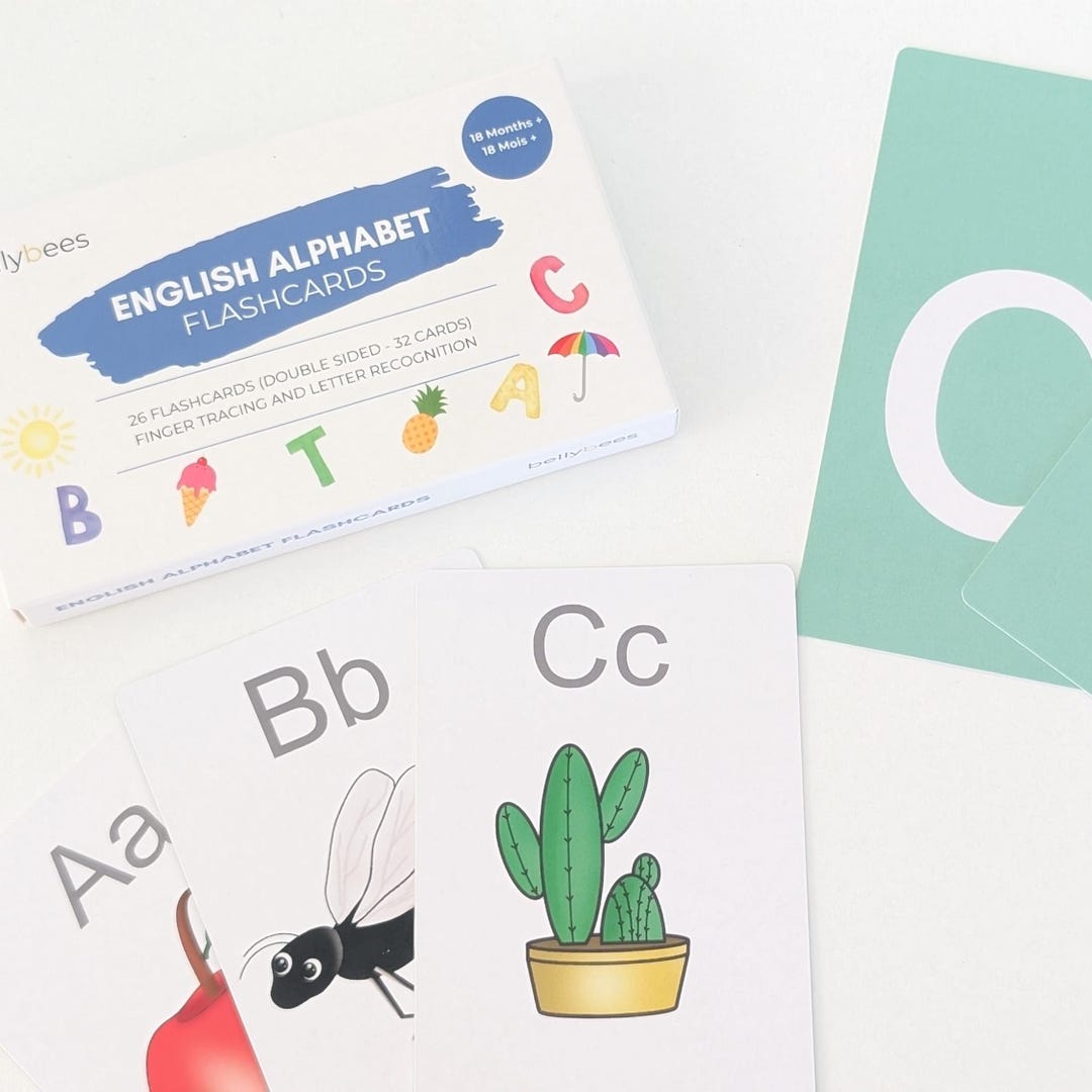 ABC Flashcards, Educational Cards, A-Z Cards, Learn Abcs, Alphabet ...