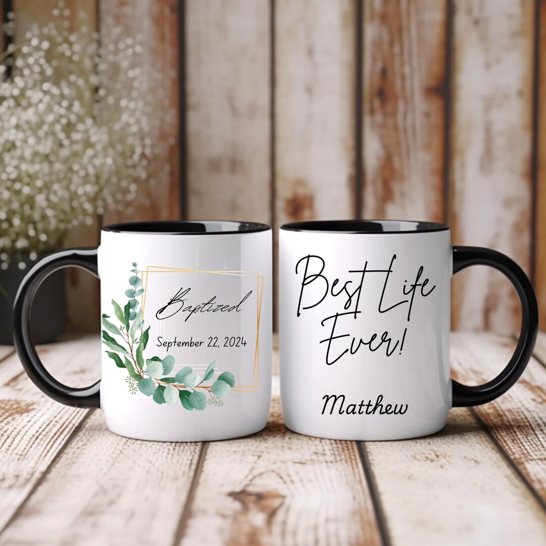 Personalized JW Baptism Mug, Baptism Gift for Jehovah's Witnesses ...