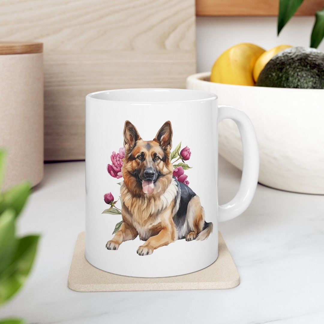 German Shepherd Mug, Gift for German Shepherd Lovers - Etsy