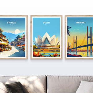 Delhi Travel Print - India Wall Art, Delhi Poster, Lotus Temple Poster ...