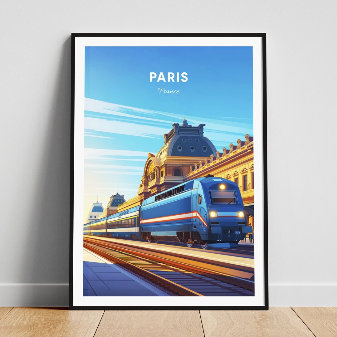 Paris Travel Print France Wall Art, Paris Poster, France Print ...