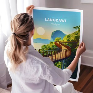 Langkawi Travel Print - Malaysia Wall Art, Langkawi Poster, Langkawi ...