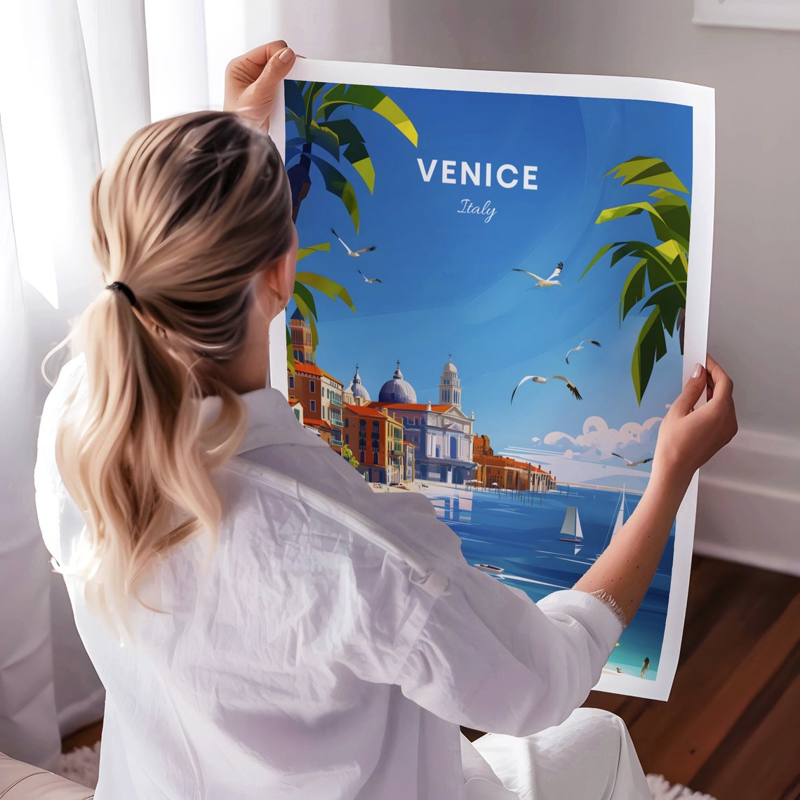 Venice Travel Print Italy Wall Art, Venice Poster, Italy Print ...