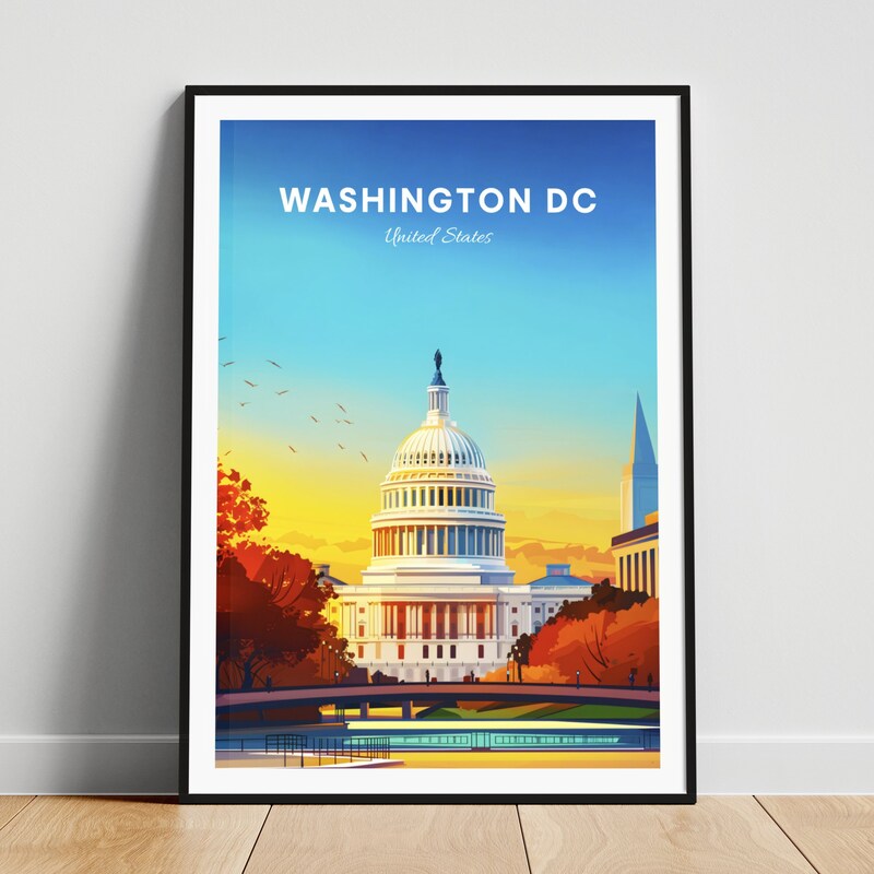 Washington Dc Poster - Etsy
