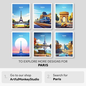 Paris Travel Print France Wall Art, Paris Poster, France Print ...
