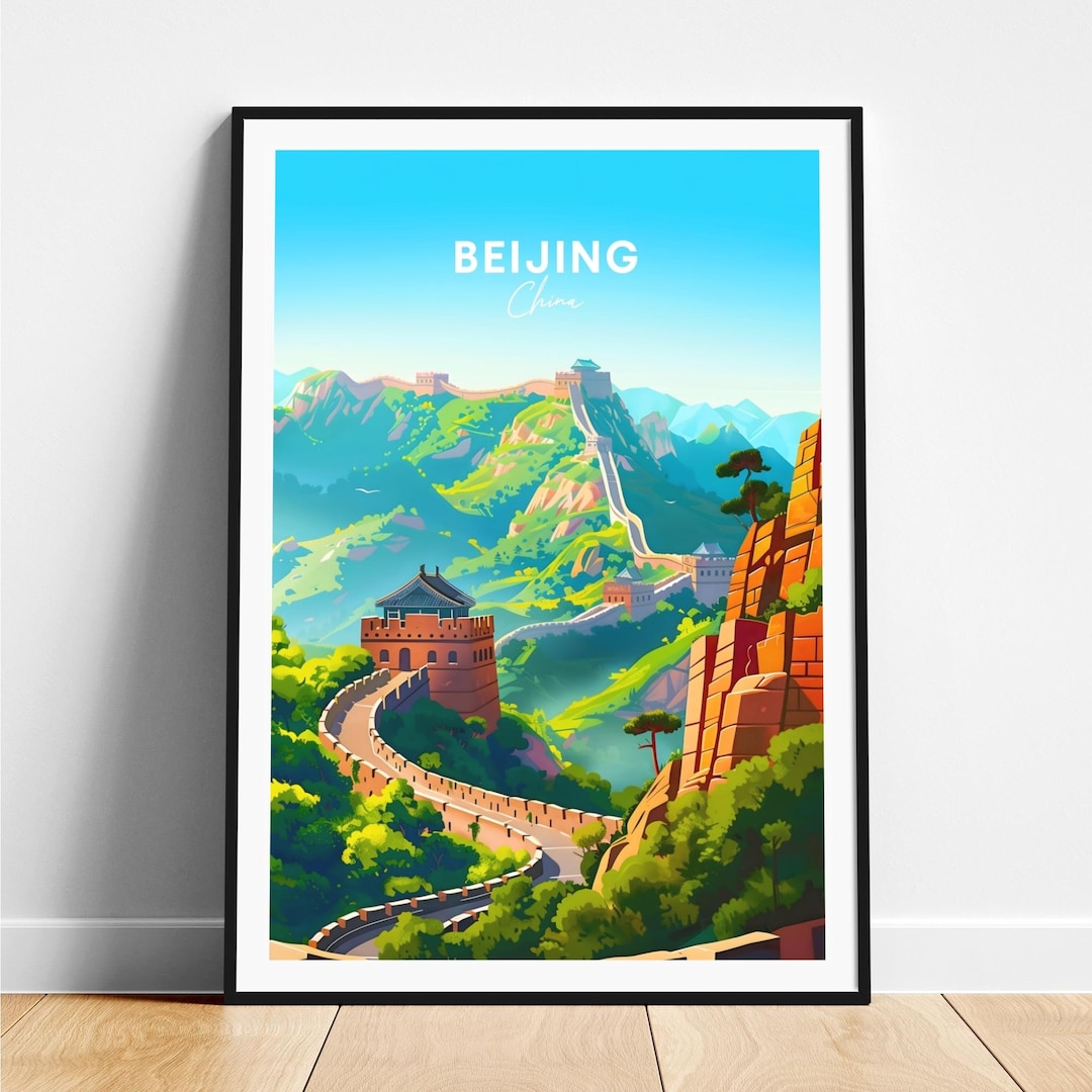 Beijing Travel Print - China Travel Poster, Beijing Poster, Beijing ...