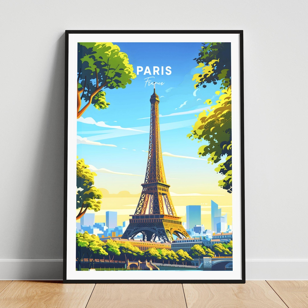 Paris Travel Print - France Travel Poster, Paris Poster, Paris France ...