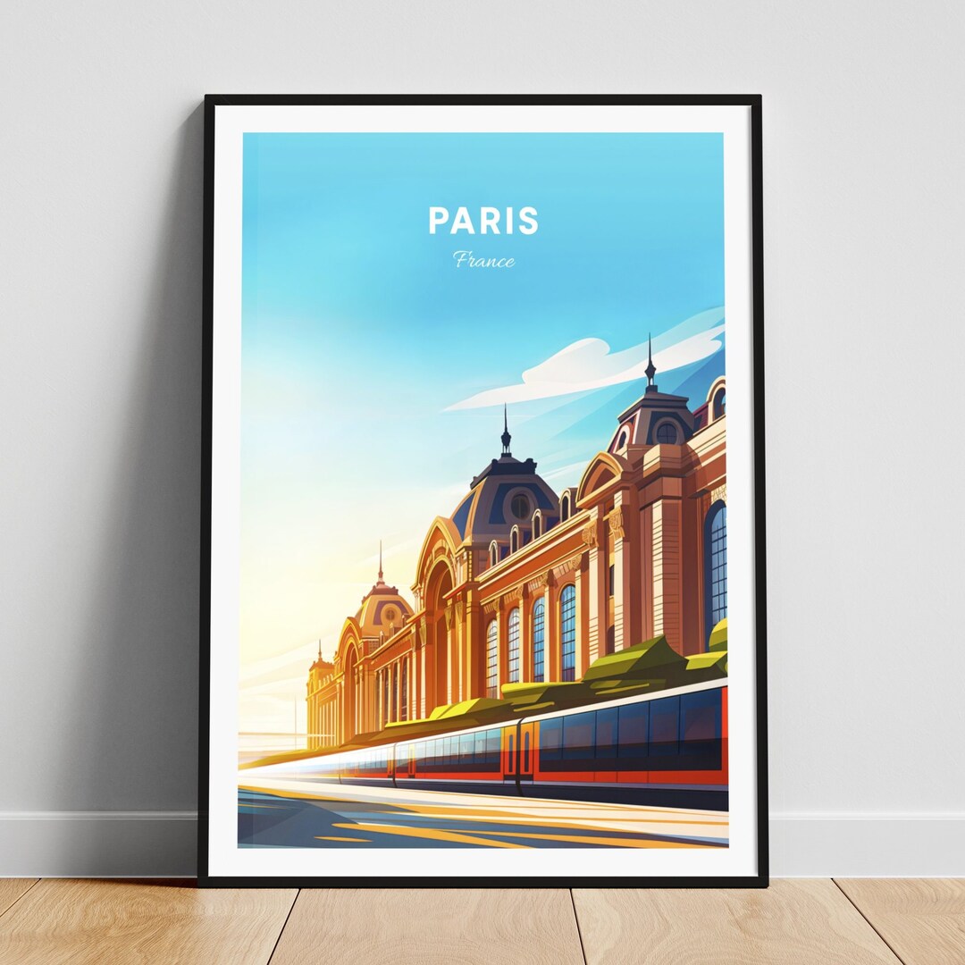 Paris Travel Print France Wall Art, Paris Poster, France Print ...