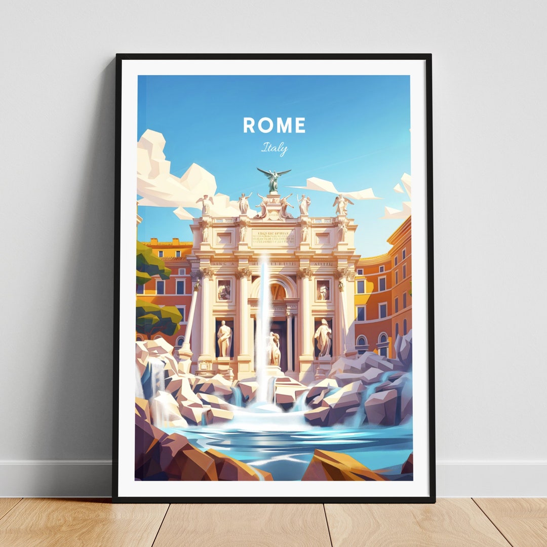 Rome Travel Print - Italy Wall Art, Rome Poster, Italy Print ...
