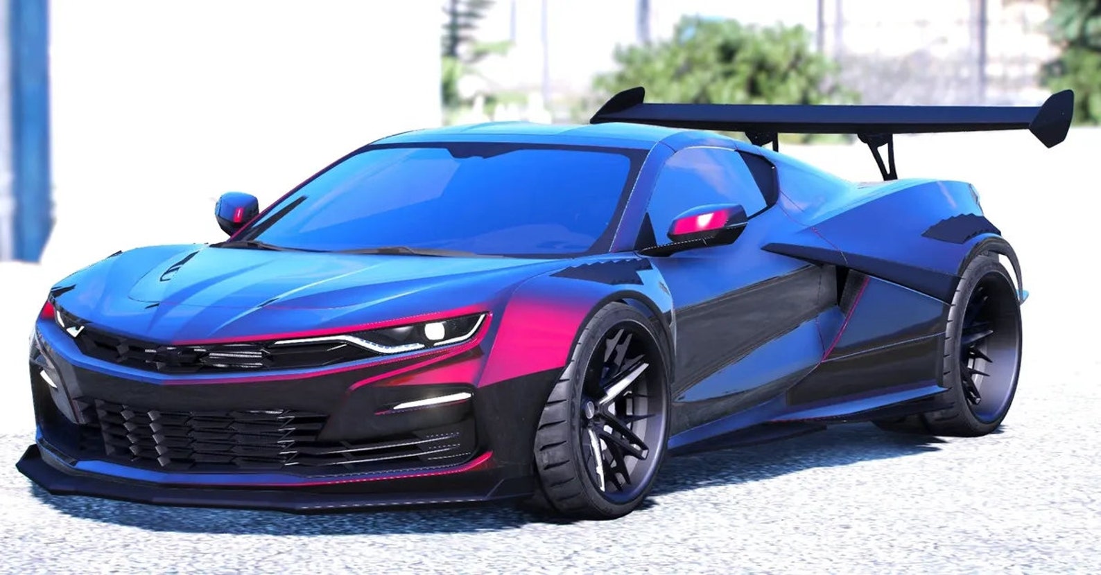 2024 Mid Engine Widebody Camaro Fivem Grand Theft Auto 5 Optimized Mod ...