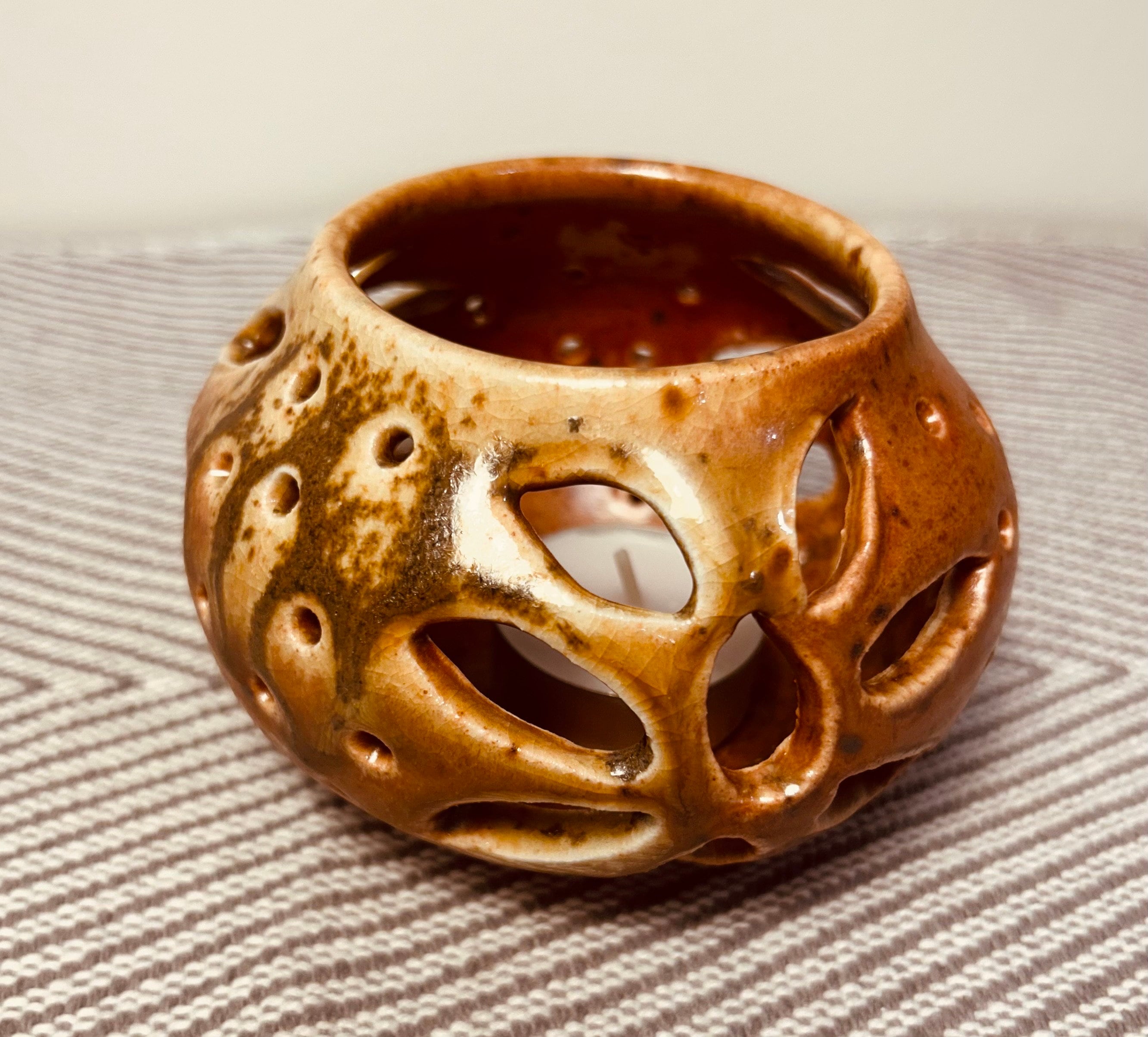 Ceramic Luminary - Etsy