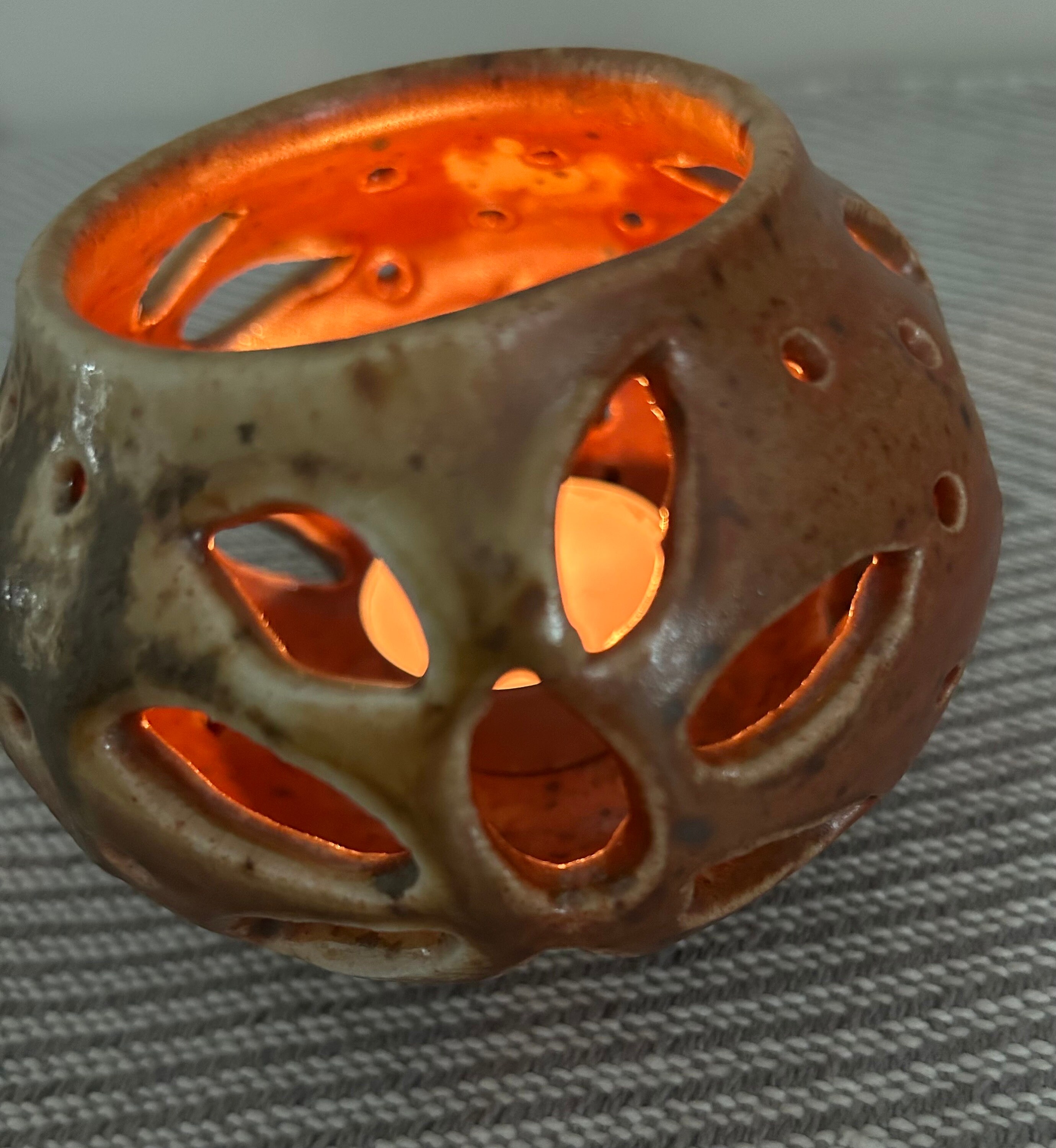 Ceramic Luminary - Etsy