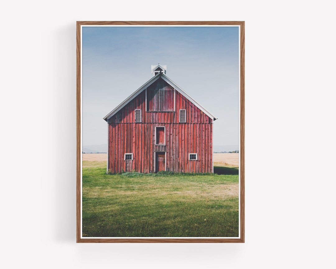 Rustic Montana Barn Photography - Etsy
