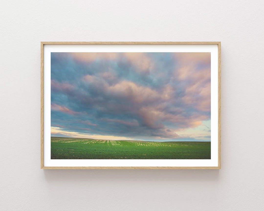 Dreamy Storm Clouds Landscape Photography - Nature Art - Calming ...