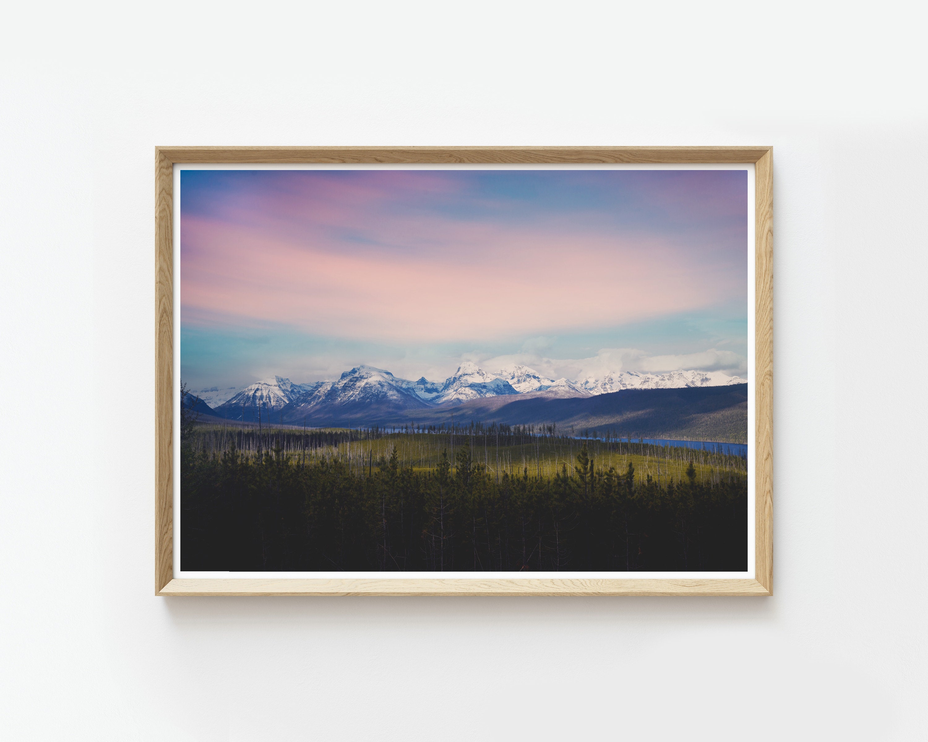 Large Landscape Wall Art Framed