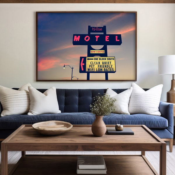 Motel Sign - Etsy