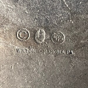 Vintage RWP Wilton Pewter Plate, Armetale Plate, Engraved Plate ...