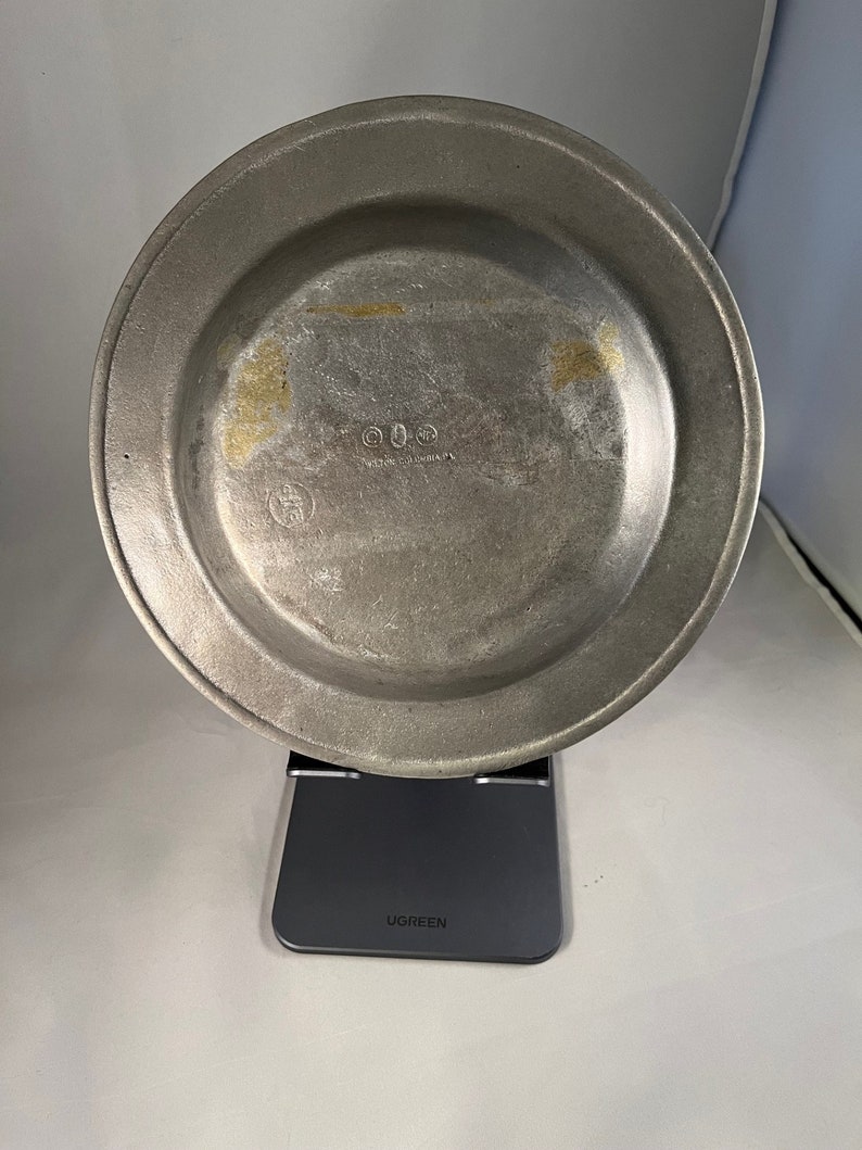 Vintage RWP Wilton Pewter Plate, Armetale Plate, Engraved Plate ...