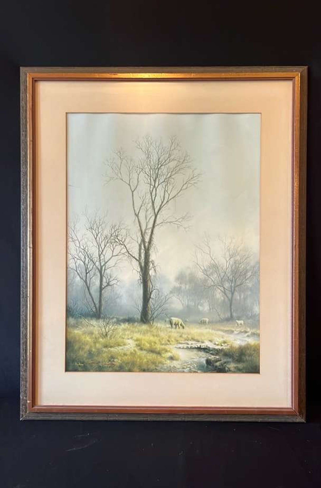 Vintage Dalhart Windberg Landscape Print, Signed & Numbered, Limited ...