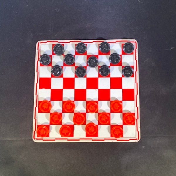 Magnetic Checkers - Etsy