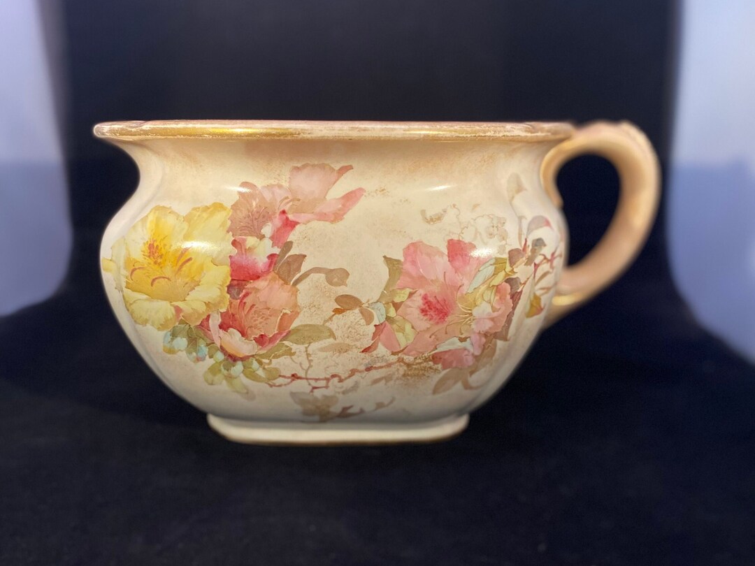 Antique Doulton Burslem Chamber Pot, 1882 - 1901, England, Bathroom ...
