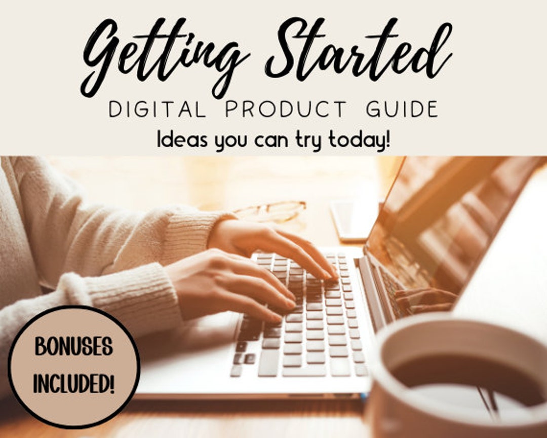 Digital Product Guidebook | Ideas to Start Selling Today | Ideas for ...