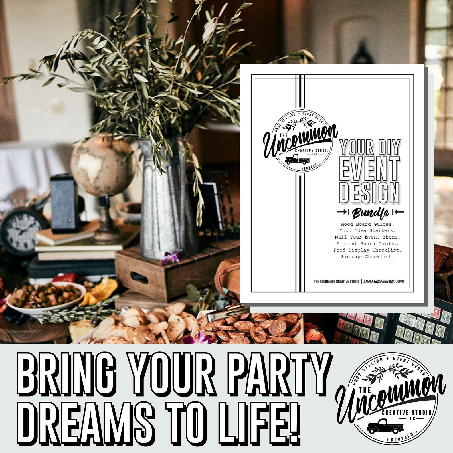 Digital Download Printable Party Planning Theme Event Organizer ...