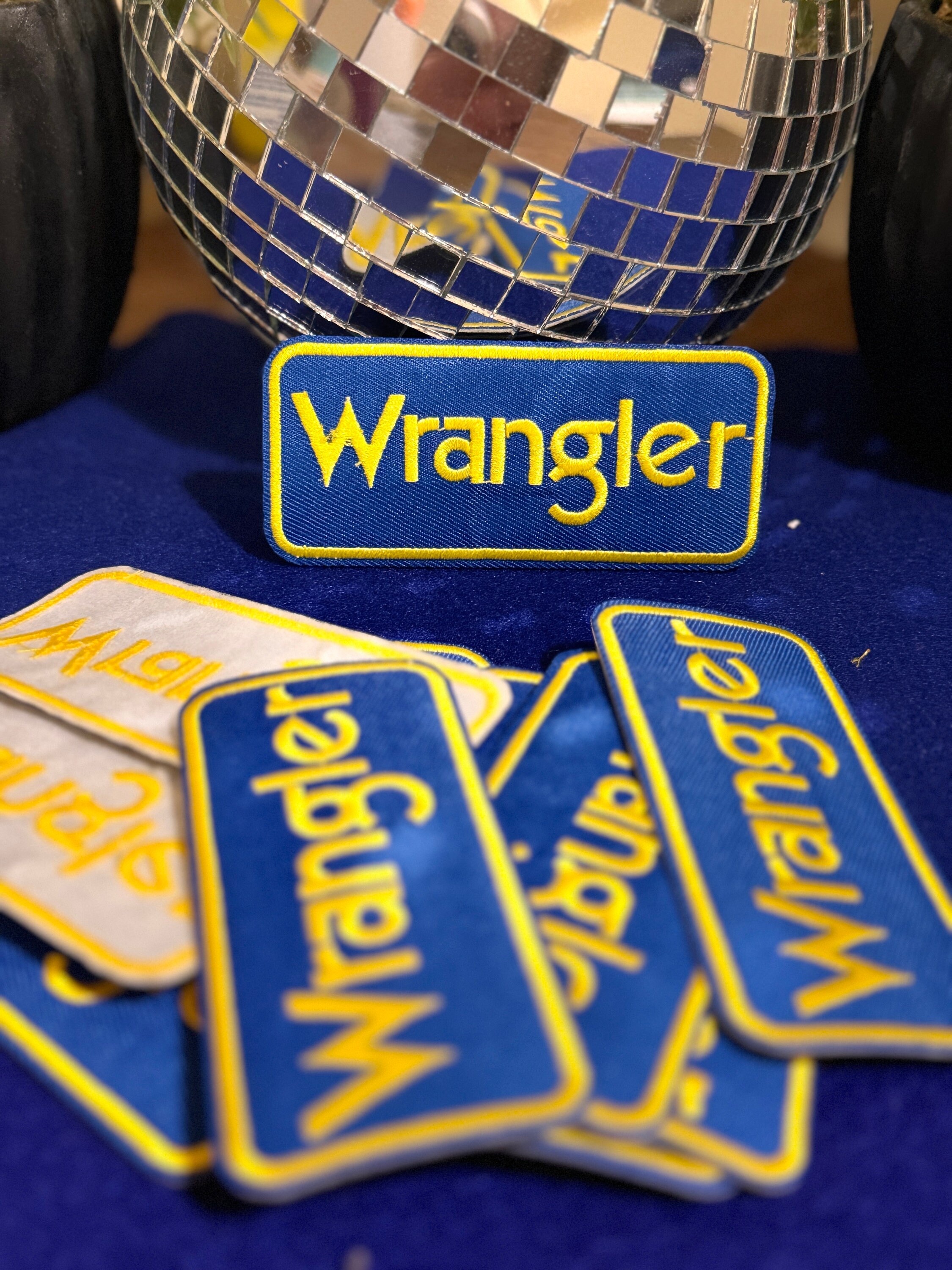 Ol Retro Inspired wrangler Patch, Iron On, Embroidered, Western, Hat ...