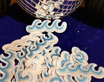 Salt in the Air Ocean Patch Embroidered Patch Iron on Patch/sew on ...