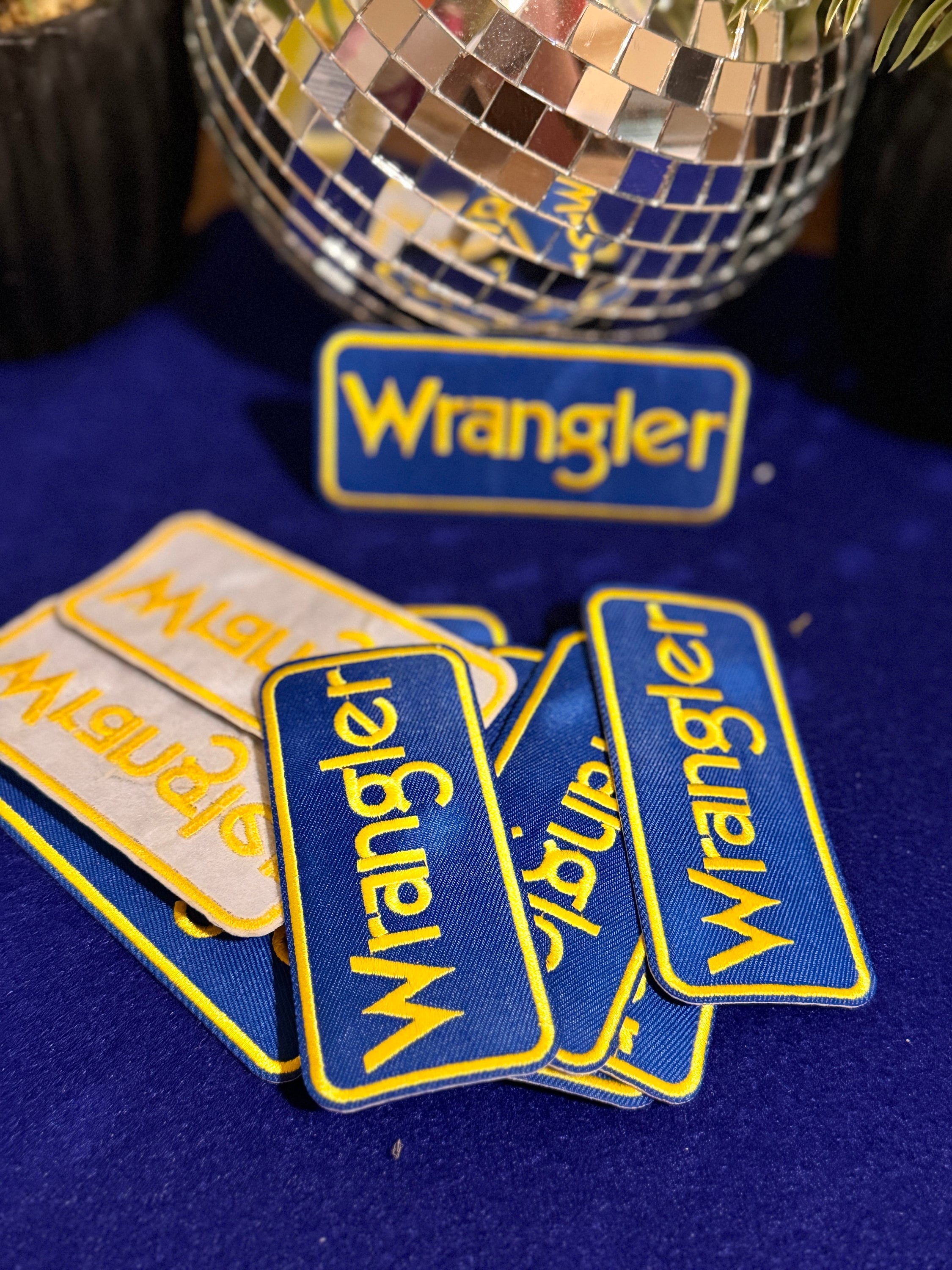 Ol Retro Inspired wrangler Patch, Iron On, Embroidered, Western, Hat ...