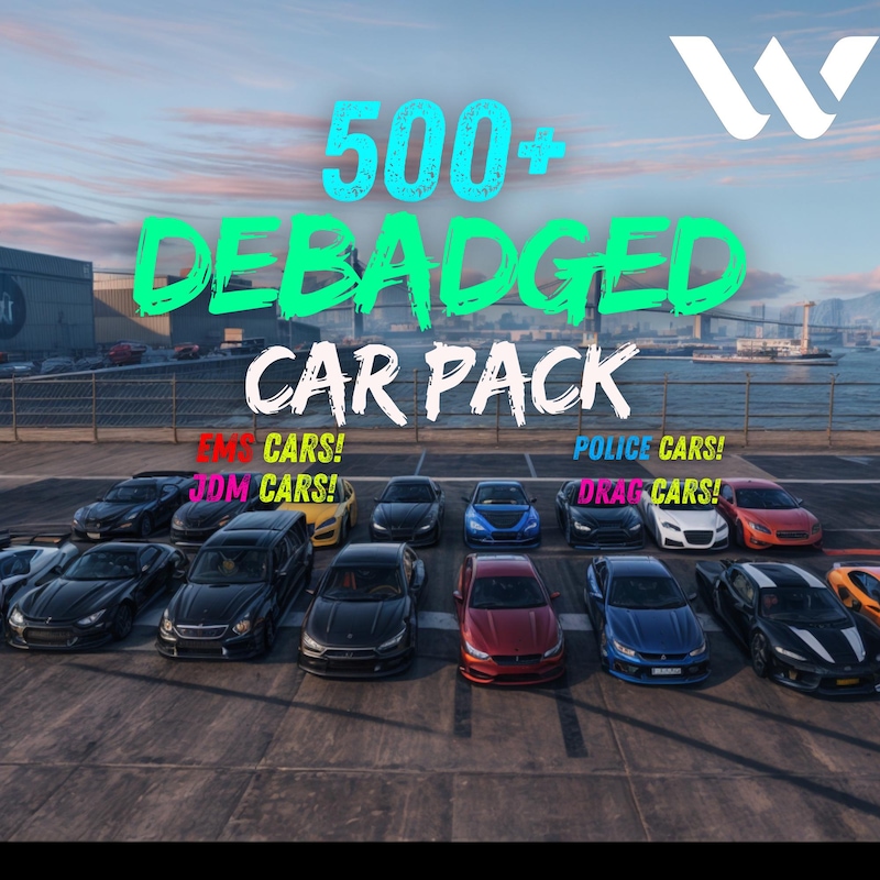 Debadged Fivem Car Packs - Etsy