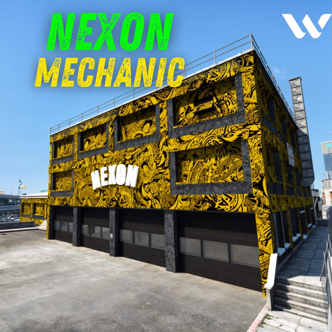 Nexon Mechanic | Fivem L MLO | Fivem Mods L Autoshop L Interior | Tuner ...