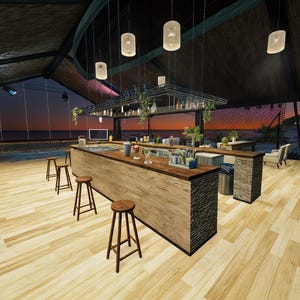 Beach Cafe | Fivem L MLO L Ocean Club L Roleplay L Interior L Business ...