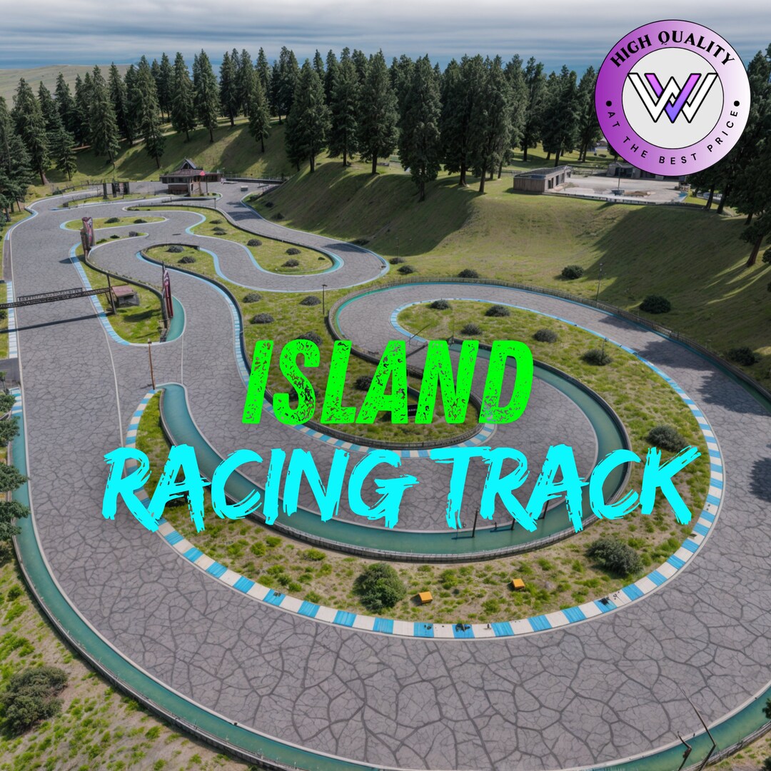 Racing Track : ISLAND FiveM MLO l Grand Theft Auto 5 Optimized Mod High ...