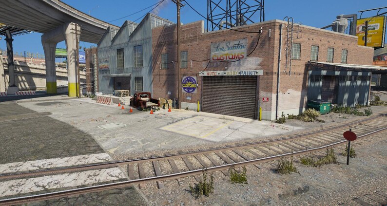 Mechanic : Underground LS Custom Interior L MLO Roleplay L Optimized ...