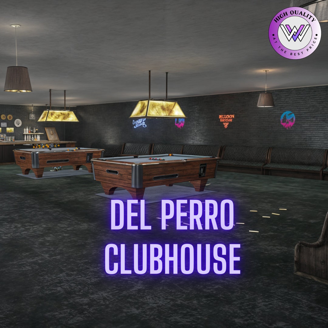 Clubhouse : Del Perro FiveM MLO l Grand Theft Auto 5 Optimized Mod High ...