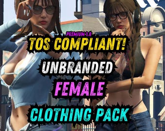 NON BRANDED Clothing Pack / High Quality / Fivem Ready / Optimized / TOS Friendly - Etsy