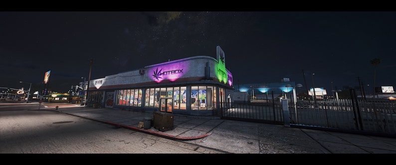 Hotbox Cafe & Shop Fivem MLO L Grand Theft Auto 5 Southside Cafe High ...