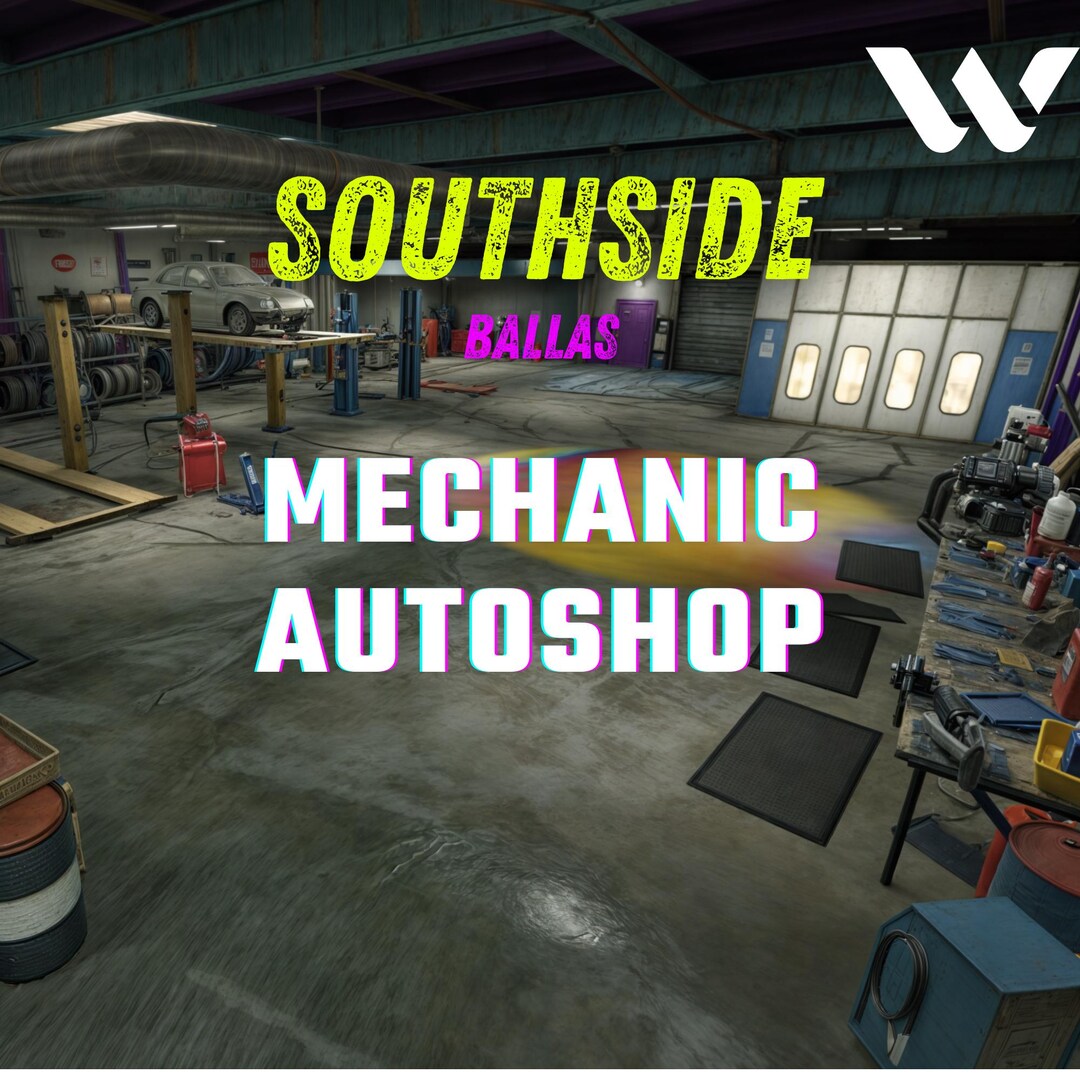 Mechanic Autoshop | Fivem L MLO L Roleplay | Tuner L Autoshop L Script ...