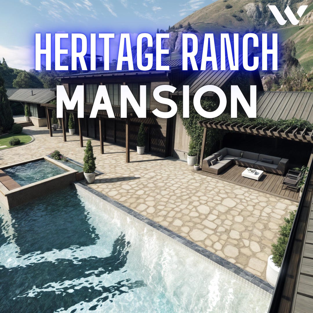 Fivem Heritage Ranch Mansion l MLO | | Fivem Mods l Optimized ...