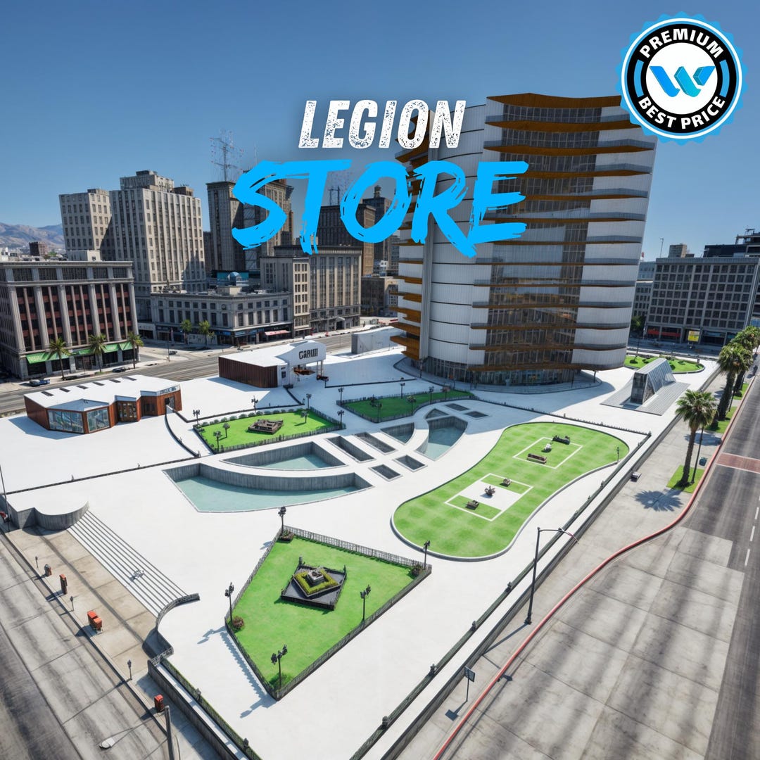 Legion Store L MLO L L Fivem L Roleplay L Legion Square L Optimized ...