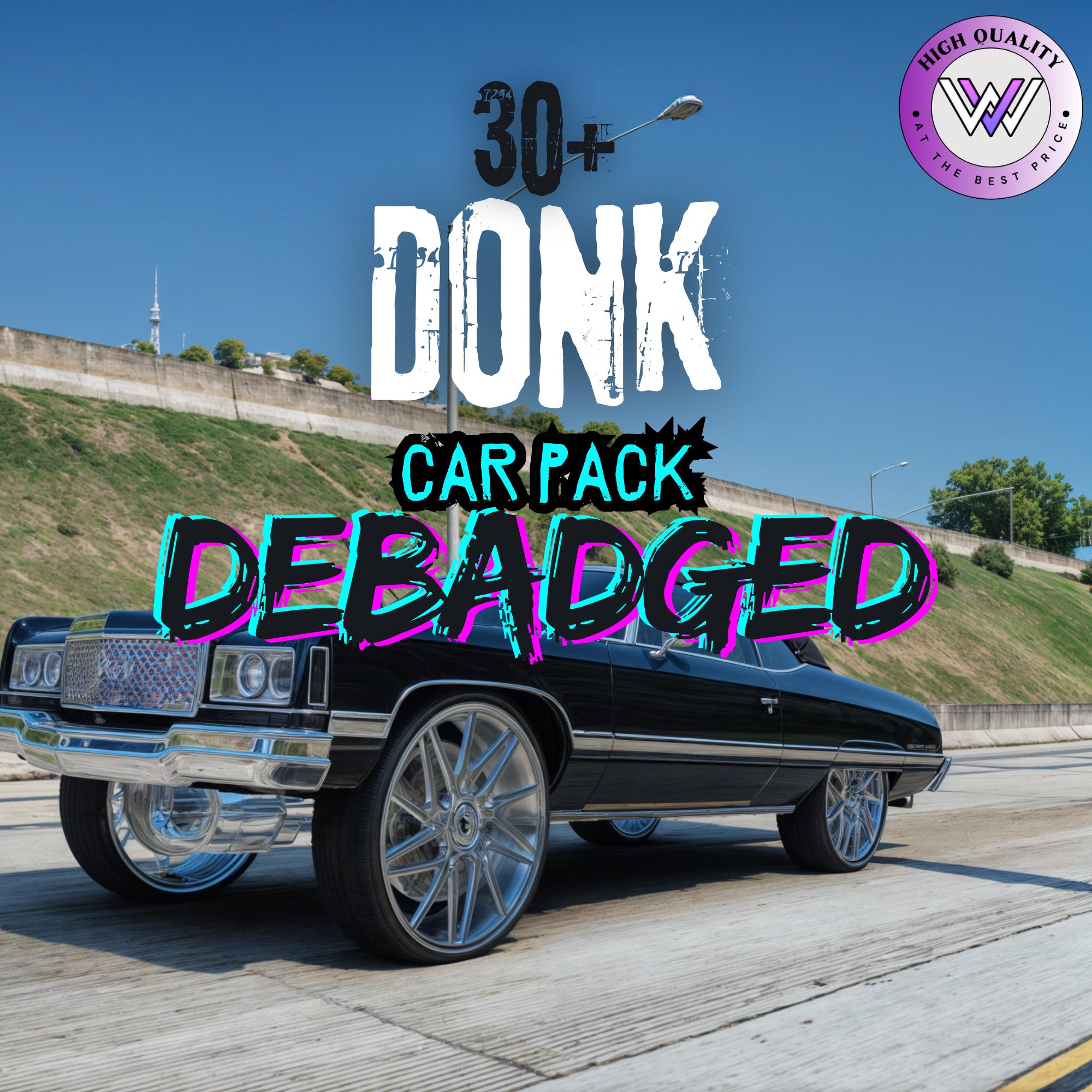 Donk Car Pack L Debadged Roleplay L High Quality Etsy