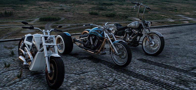 Fivem Chopper Pack | Fivem Mods l Roleplay l Motorcycle Pack | Bikes ...