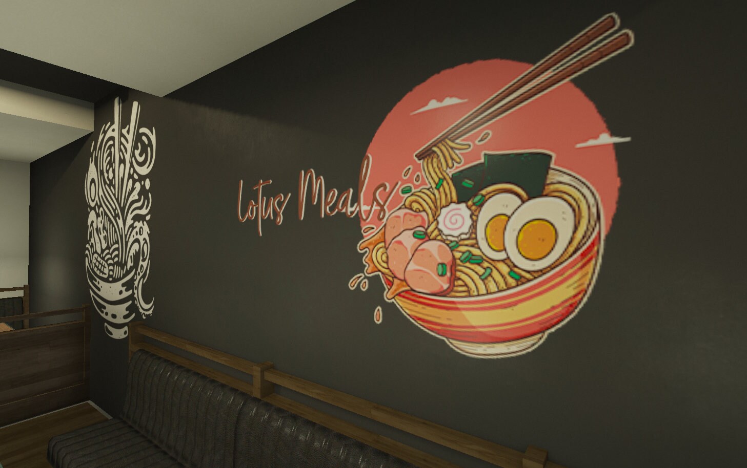 Lotus Meals : Eastern Restaurant FiveM MLO l Grand Theft Auto 5 ...