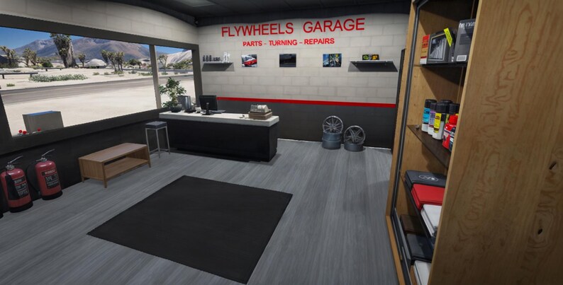 Flywheels Mechanic : SANDY Fivem MLO L Grand Theft Auto 5 Tuner Autoshop High Quality - Etsy UK