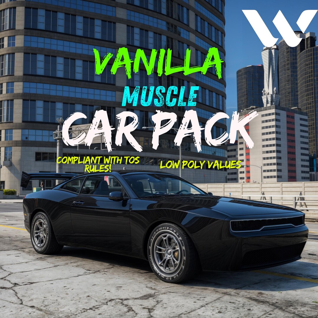 Muscle Car Pack : Lore-friendly | Fivem L Debadged - Unbranded L Tos ...