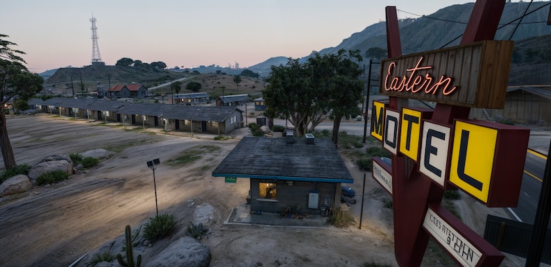Eastern Motel : Sandy Shores Fivem MLO L Grand Theft Auto 5 Optimized ...