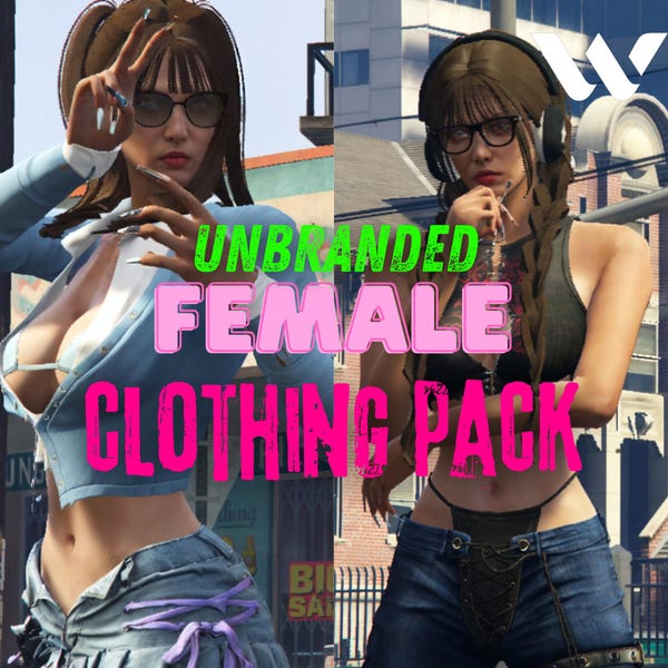 Female Fivem Clothing Pack - Etsy